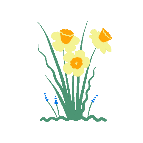 Flower Grow Sticker by Monique Aimee for iOS & Android | GIPHY