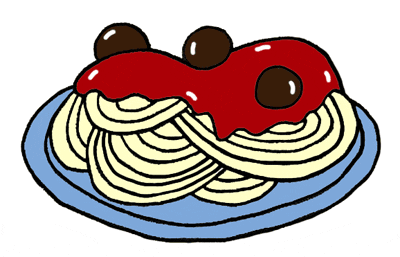 Spaghetti And Meatballs Animated