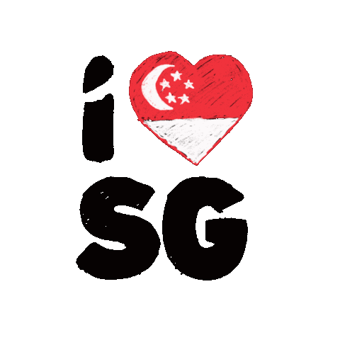 National Day Sg Sticker by Singapore Global Network for iOS & Android ...