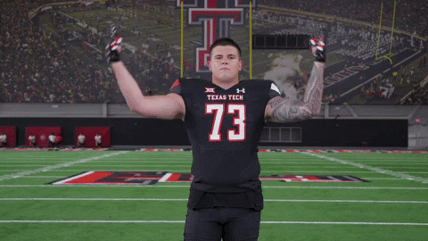 Dawson Deaton GIF by Texas Tech Football - Find & Share on GIPHY
