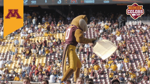 College Sports Minnesota GIF by College Colors Day - Find & Share on GIPHY