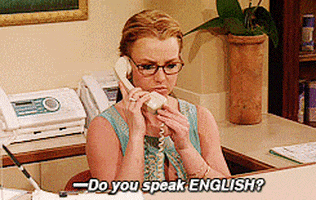 Do You Speak English GIFs - Get the best GIF on GIPHY
