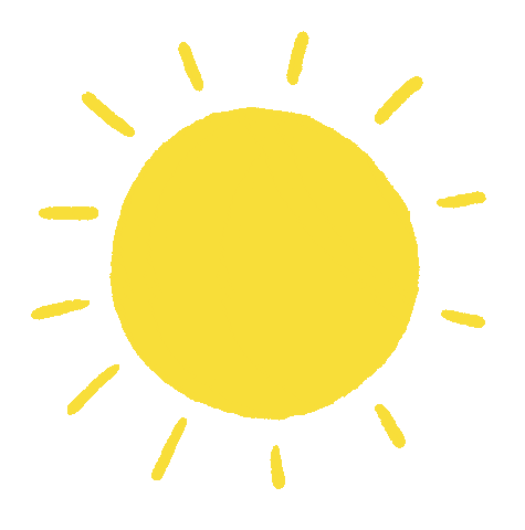 Happy Sun Sticker by Liana Hughes Creative for iOS & Android | GIPHY