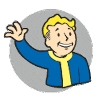 Fallout Emote Sticker by Bethesda for iOS & Android | GIPHY
