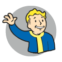 Fallout Emote Sticker by Bethesda for iOS & Android | GIPHY