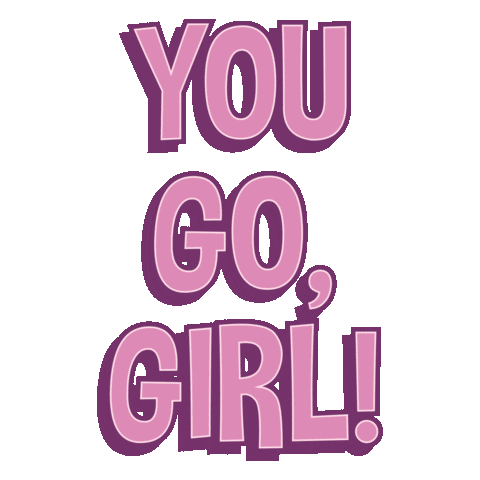Girl Go Sticker by Next Idiomas for iOS & Android | GIPHY