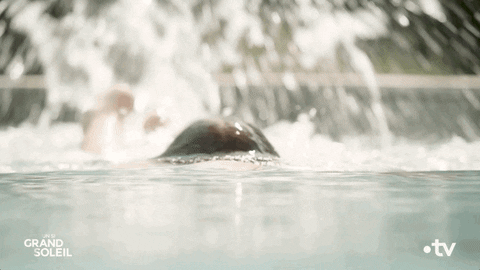 Summer Swimming GIF by Un si grand soleil - Find & Share on GIPHY