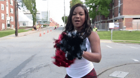Excited Cheer GIF by Washington & Jefferson College - Find & Share on GIPHY