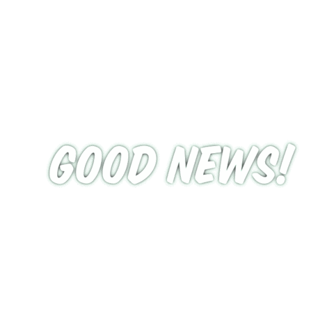 Good News Sticker by HeldenCamper for iOS & Android | GIPHY