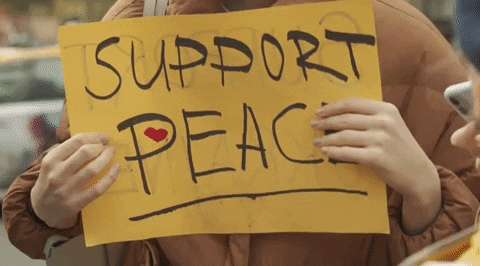 Protest Ukraine GIF by GIPHY News - Find & Share on GIPHY