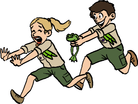 Scout Scouting Sticker by Magyar Cserkészszövetség for iOS & Android ...