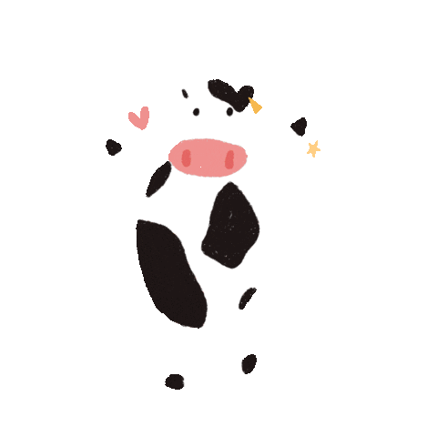 Happy Cow Sticker for iOS & Android | GIPHY