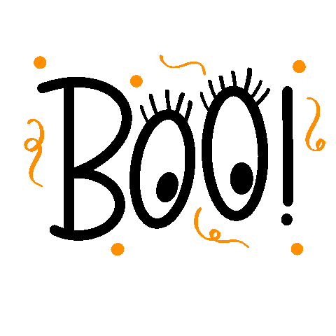 Boo Happy Halloween Sticker for iOS & Android | GIPHY