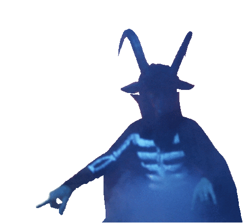 The Devil Halloween Sticker by CALABRESE for iOS & Android | GIPHY