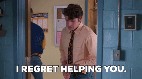 Regret Helping GIF by ABC Network - Find & Share on GIPHY