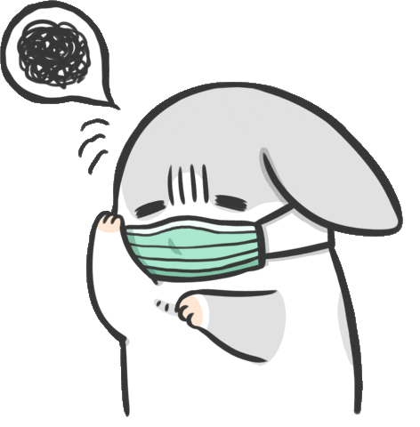 Sick Bunny Sticker by YUKIJI for iOS & Android | GIPHY