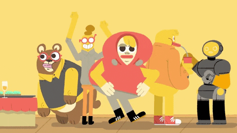 Cute Crew GIF by Guarnaboy - Find & Share on GIPHY