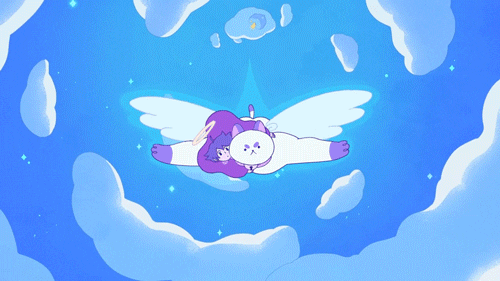 Soaring Bee And Puppycat GIF - Find & Share on GIPHY