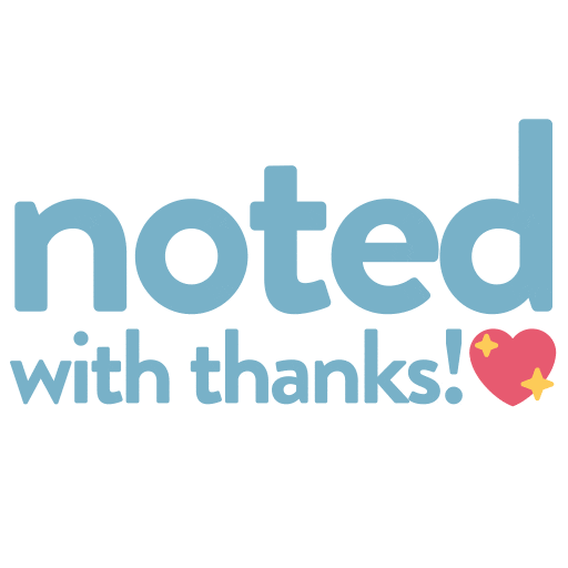 Noted Sticker by Itch Creatives for iOS & Android | GIPHY