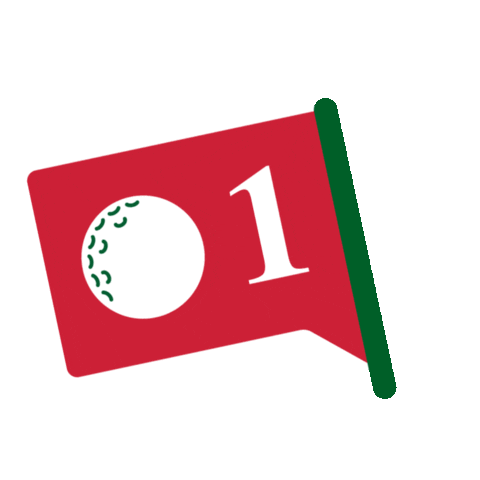 Masters Tournament Golf Sticker for iOS & Android | GIPHY
