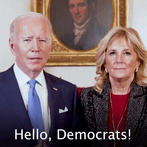 Joe Biden Hello GIF by The Democrats - Find & Share on GIPHY