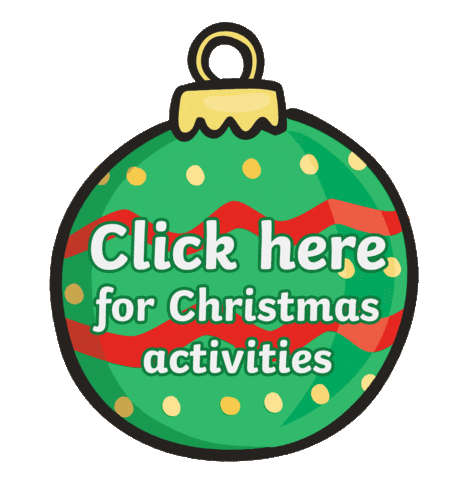 Christmas Click Sticker by Twinkl Parents for iOS & Android | GIPHY