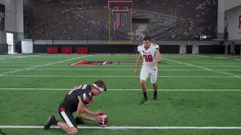 Austin Mcnamara GIF by Texas Tech Football - Find & Share on GIPHY