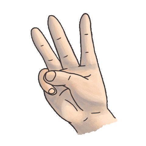 Hand Finger Sticker By Sticker for iOS & Android | GIPHY