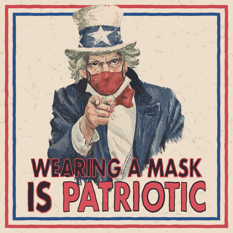 Stay Safe Uncle Sam GIF by INTO ACTION - Find & Share on GIPHY