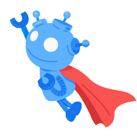 Robot Flying Sticker by Freepik for iOS & Android | GIPHY