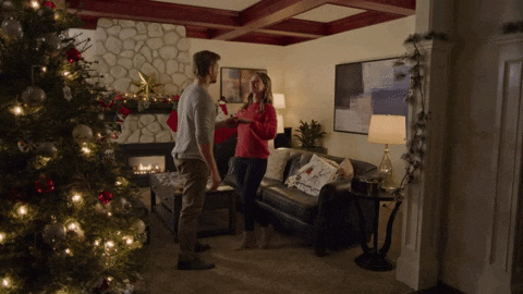 Christmas Holiday GIF by Hallmark Channel - Find & Share on GIPHY