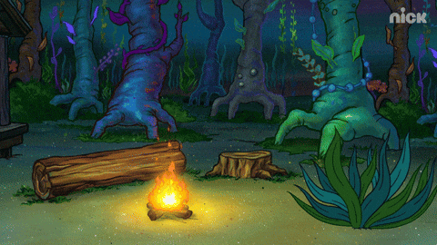 Camping Bikini Bottom GIF by SpongeBob SquarePants - Find & Share on GIPHY