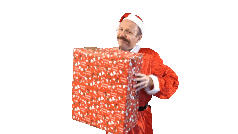 Santa Gift Sticker for iOS & Android | GIPHY