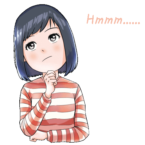 Hmmm Sticker by Odonata Publishing for iOS & Android | GIPHY