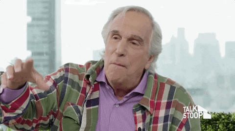 Henry Winkler Nbc GIF by Talk Stoop - Find & Share on GIPHY