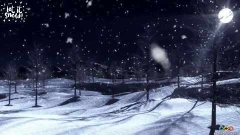 Let It Snow Christmas GIF by echilibrultau - Find & Share on GIPHY
