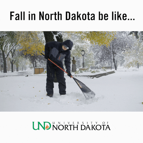 North Dakota Fall GIF by University of North Dakota - Find & Share on GIPHY