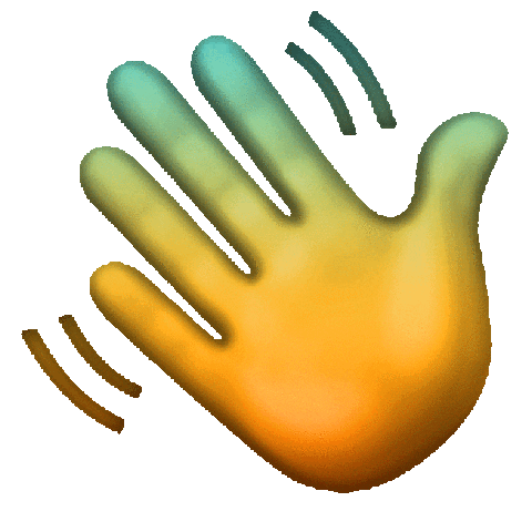 Wave Hello Sticker by Free & Easy for iOS & Android | GIPHY