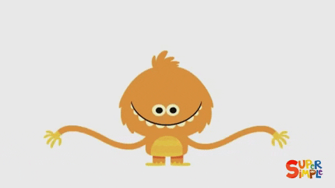 Excited Monster GIF by Super Simple - Find & Share on GIPHY