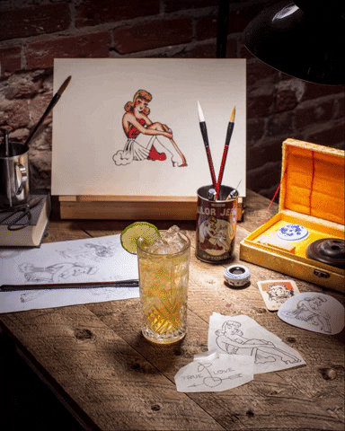 Spiced Rum Painting GIF by Sailor Jerry Spiced Rum - Find & Share on GIPHY