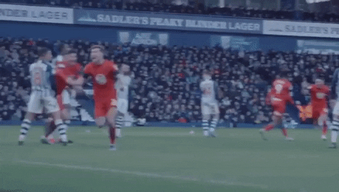 Excited Joe Williams GIF by Wigan Athletic - Find & Share on GIPHY