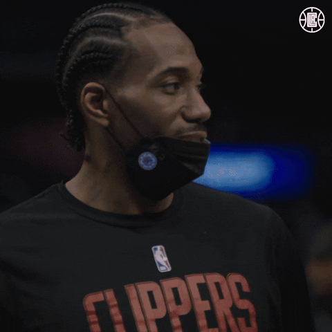 Kawhi Leonard Smile GIF by LA Clippers - Find & Share on GIPHY
