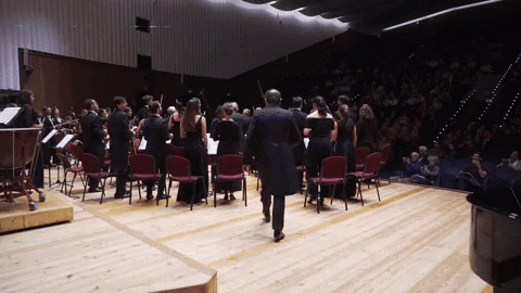 Entrance Orchestra GIF by LaFil - Filarmonica di Milano - Find & Share ...
