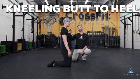 Kneeling Butt To Heel GIF by Active Life - Find & Share on GIPHY