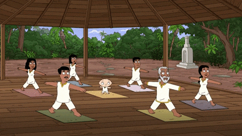 Yoga Retreat GIF by Family Guy - Find & Share on GIPHY