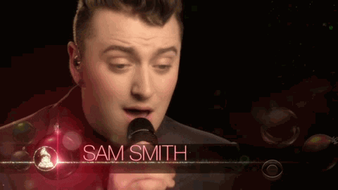 Sam Smith Christmas GIF by Recording Academy / GRAMMYs - Find & Share ...