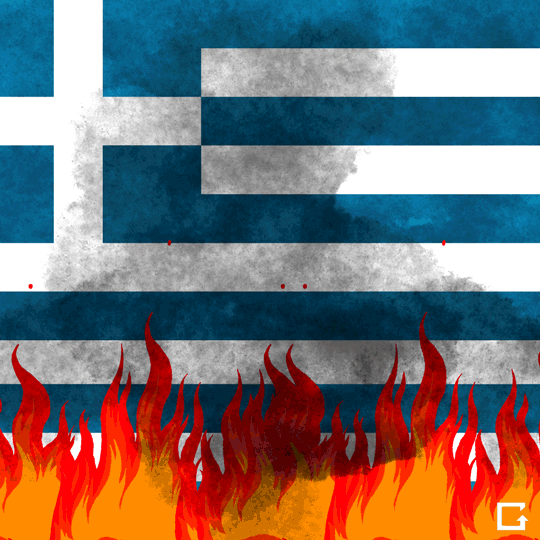 Greece Fire By Find And Share On Giphy