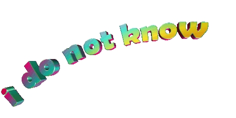 Text Idk Sticker for iOS & Android | GIPHY