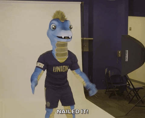 Soccer Mascot GIF by Philadelphia Union - Find & Share on GIPHY