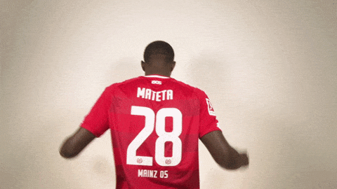 Jean Philippe Mateta GIF by 1. FSV Mainz 05 - Find & Share on GIPHY